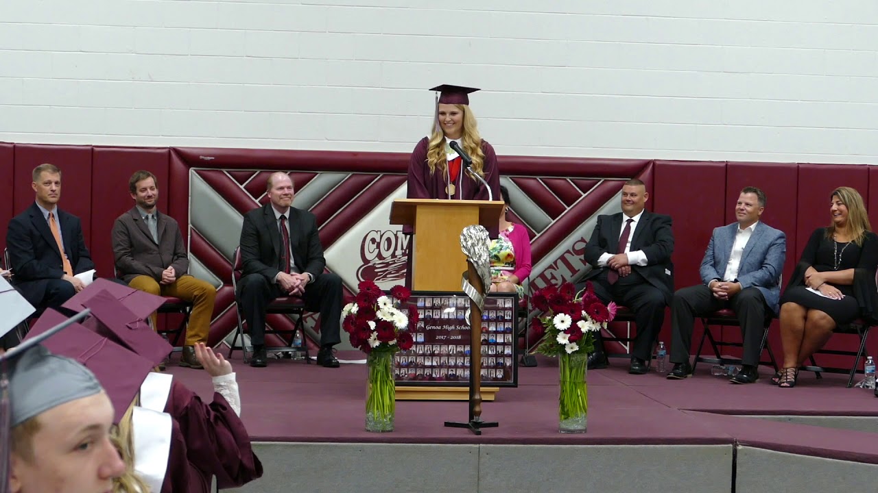 2018 Genoa High School Video Yearbook Graduation Ceremony - YouTube