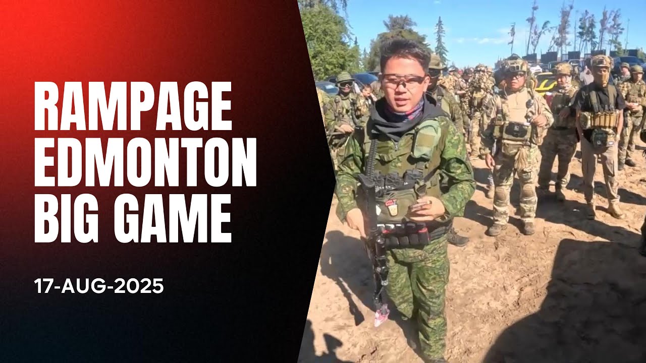 RAMPAGE EDMONTON AIRSOFT | BIG GAME | (17-AUG-2025) - YouTube