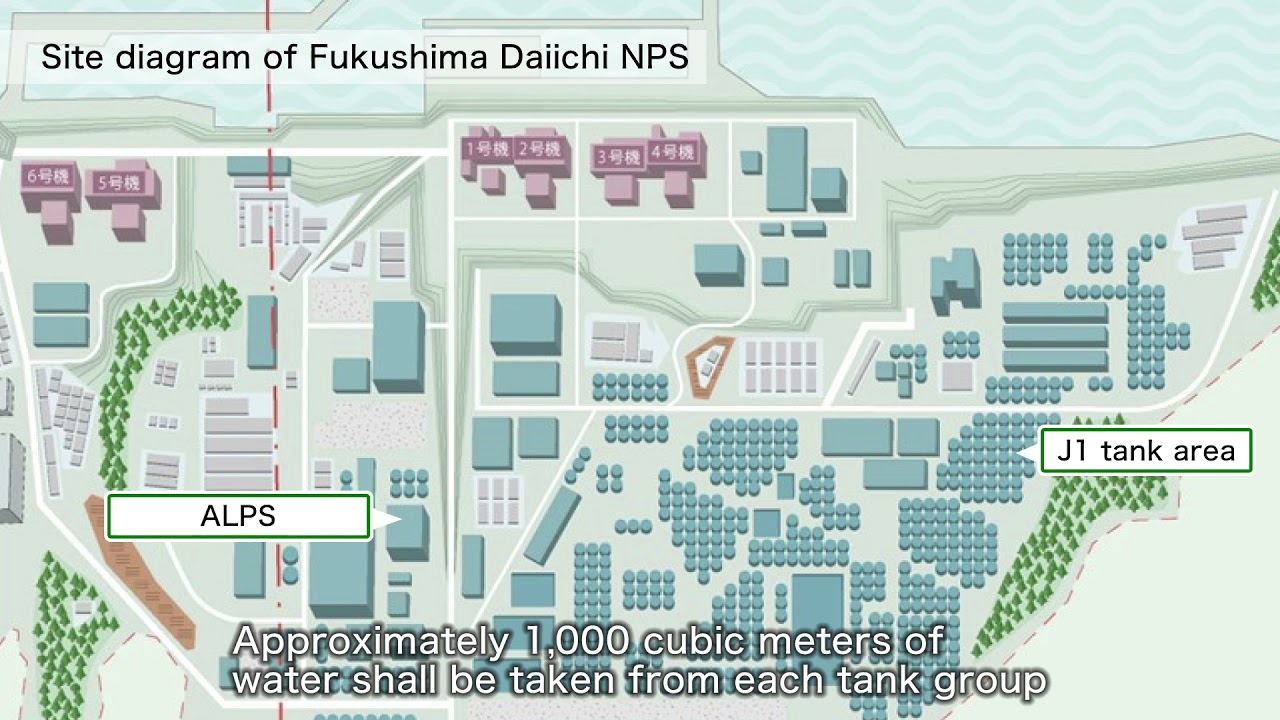 Secondary treatment of ALPS-treated water at the Fukushima Daiichi ...