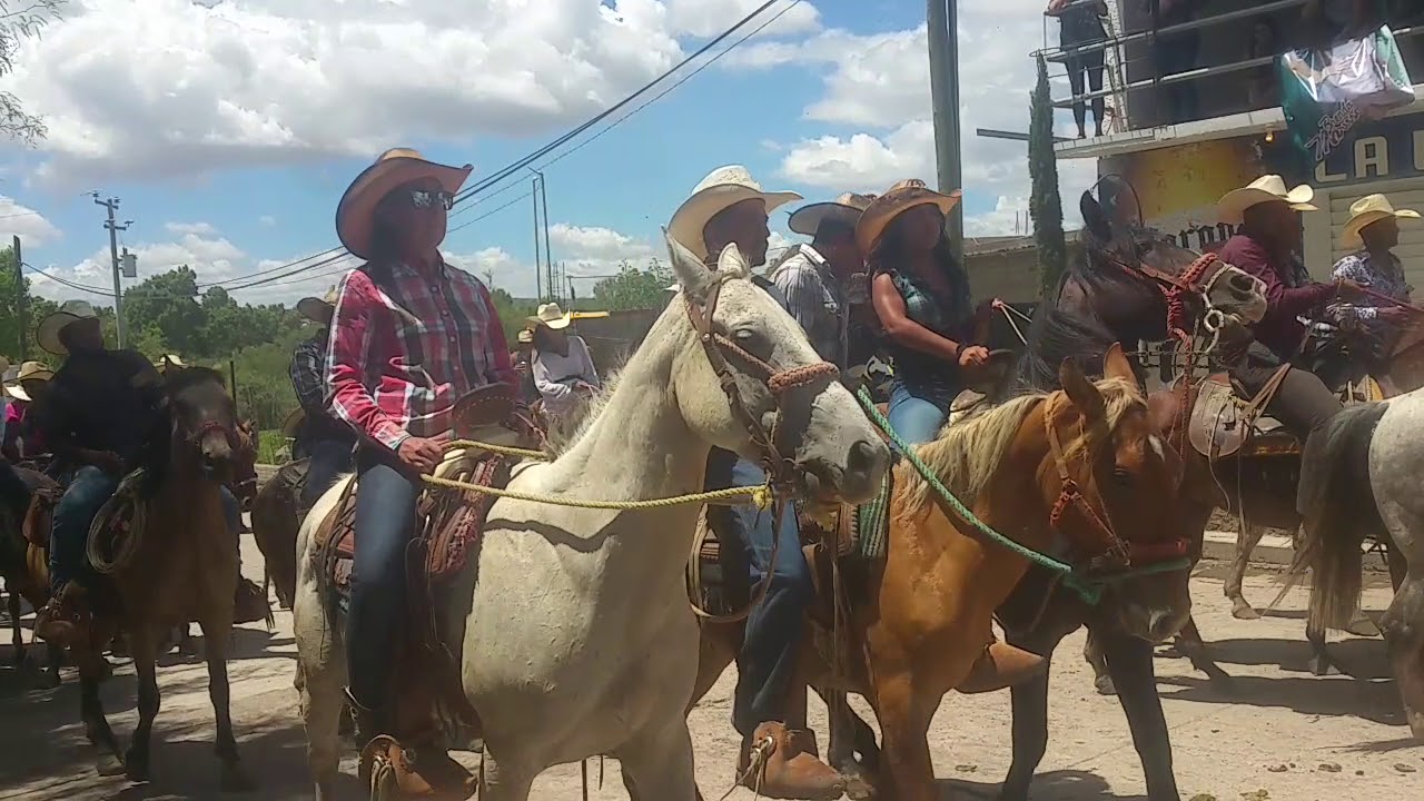 cabalgata en santa clara durango 10 de agosto 2017 - YouTube