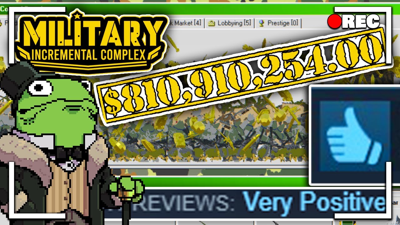 Military Incremental Complex, An Incremental Clicker Game - YouTube