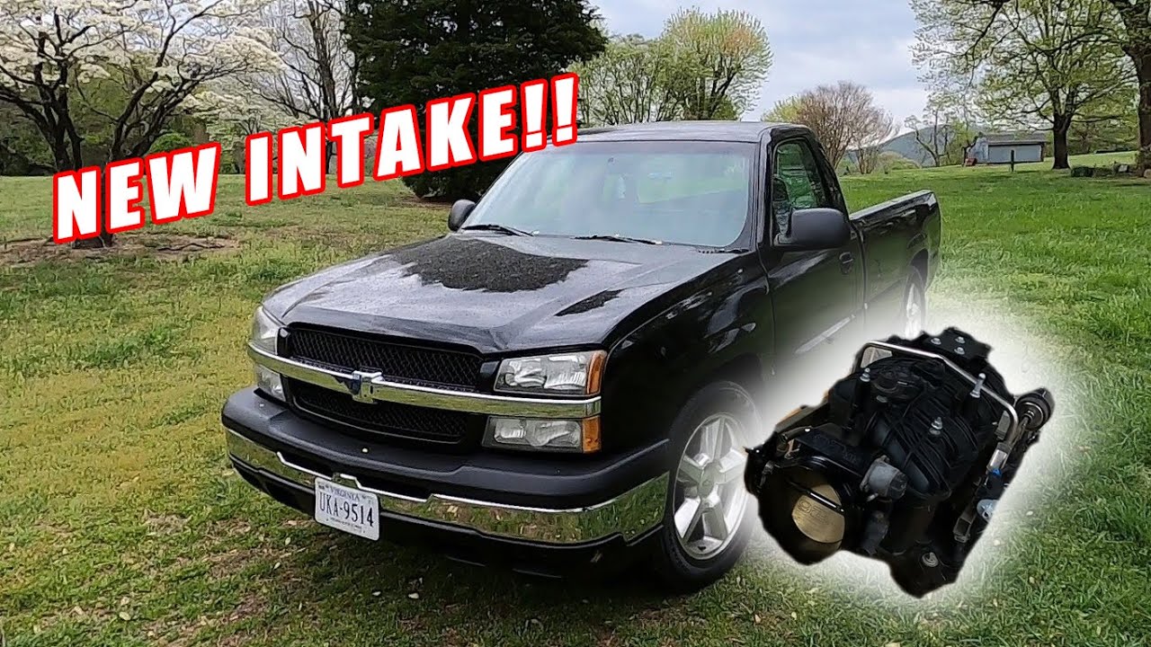 Swapping a TBSS Intake On My 5.3 Silverado - YouTube