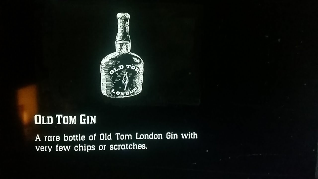 Red Dead Online - Antique Alcohol Bottles - Old Tom Gin - YouTube