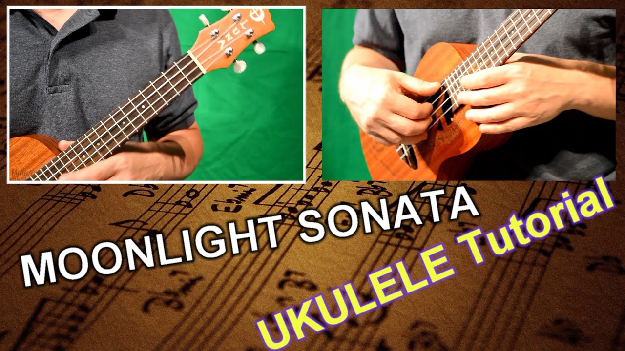 Moonlight Sonata Ukulele Tutorial Chords Chordify