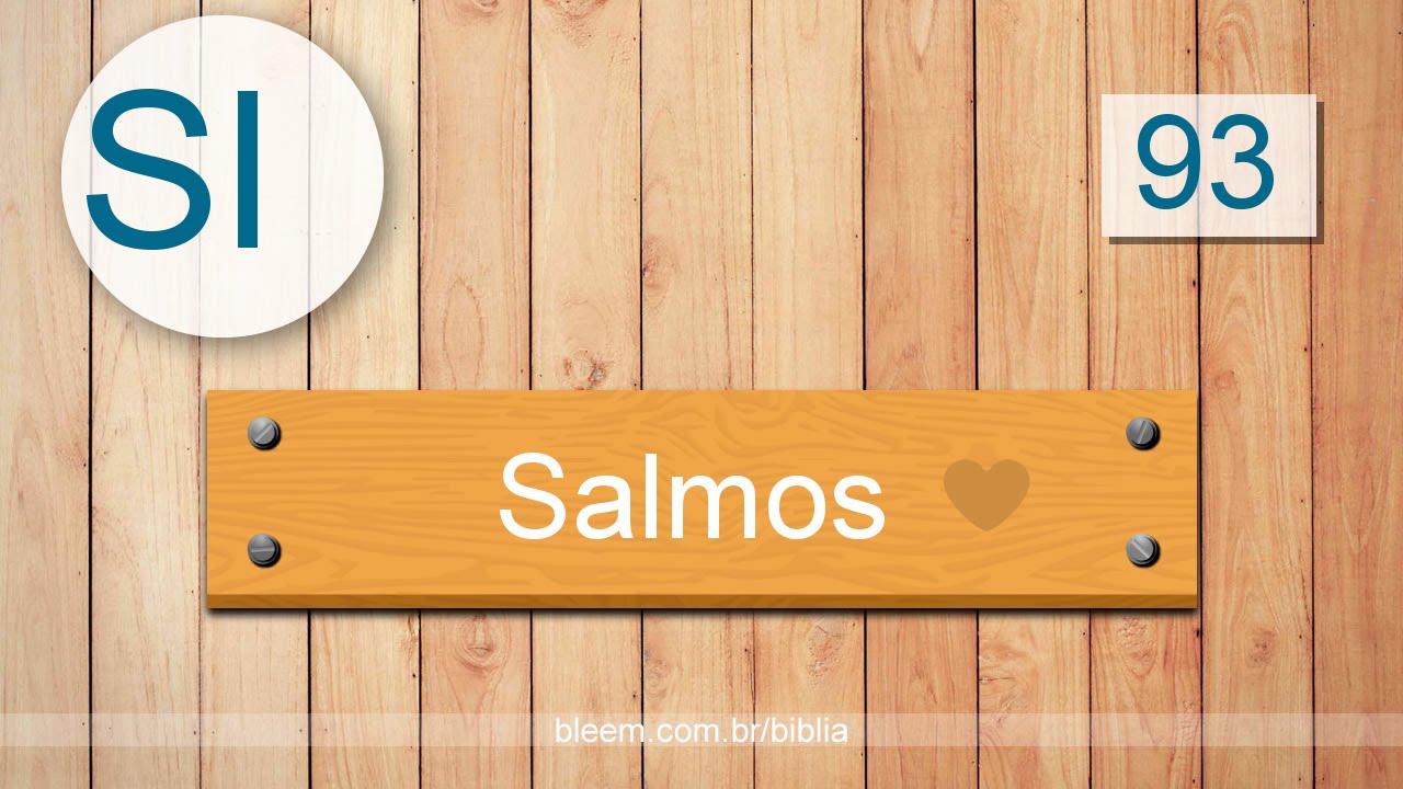 Salmos 93 - Bíblia em Audio - ARC - YouTube