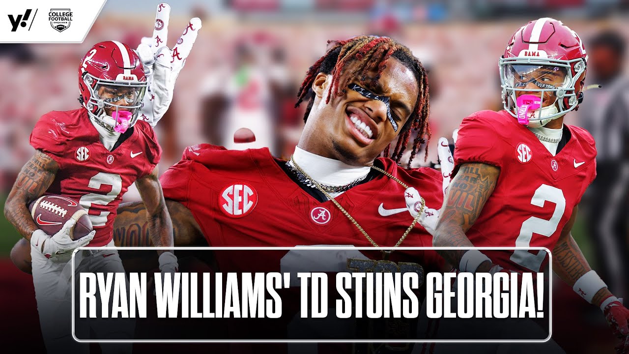 Georgia vs Alabama THRILLER: Ryan Williams’ 75-Yard TD Steals the Show ...