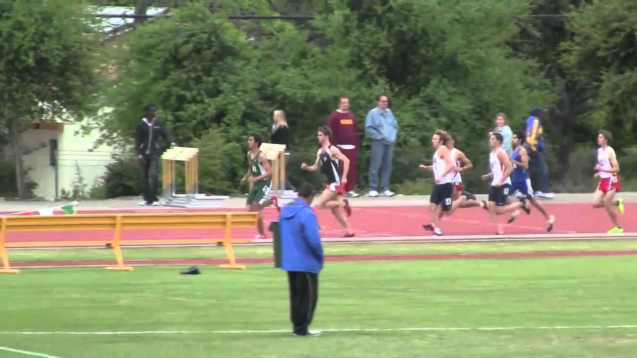 UCSD Track - Cal-Nevada 2011 (Men's 1500m Section 1) - YouTube
