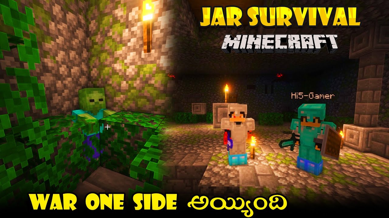 Jar Survival Final Episode In Minecraft | Mottam Cleared 😎😎 @Hi5GAMER ...