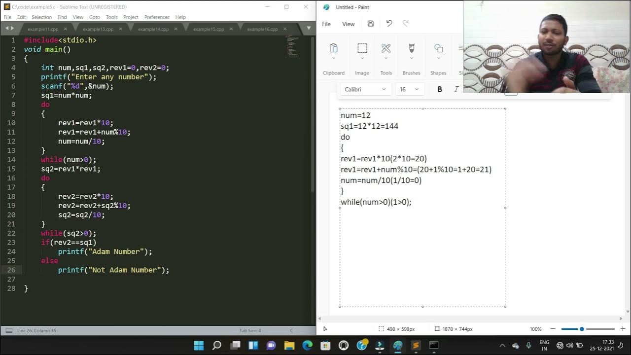 Adam Number in DoWhile Hindi #10 - YouTube