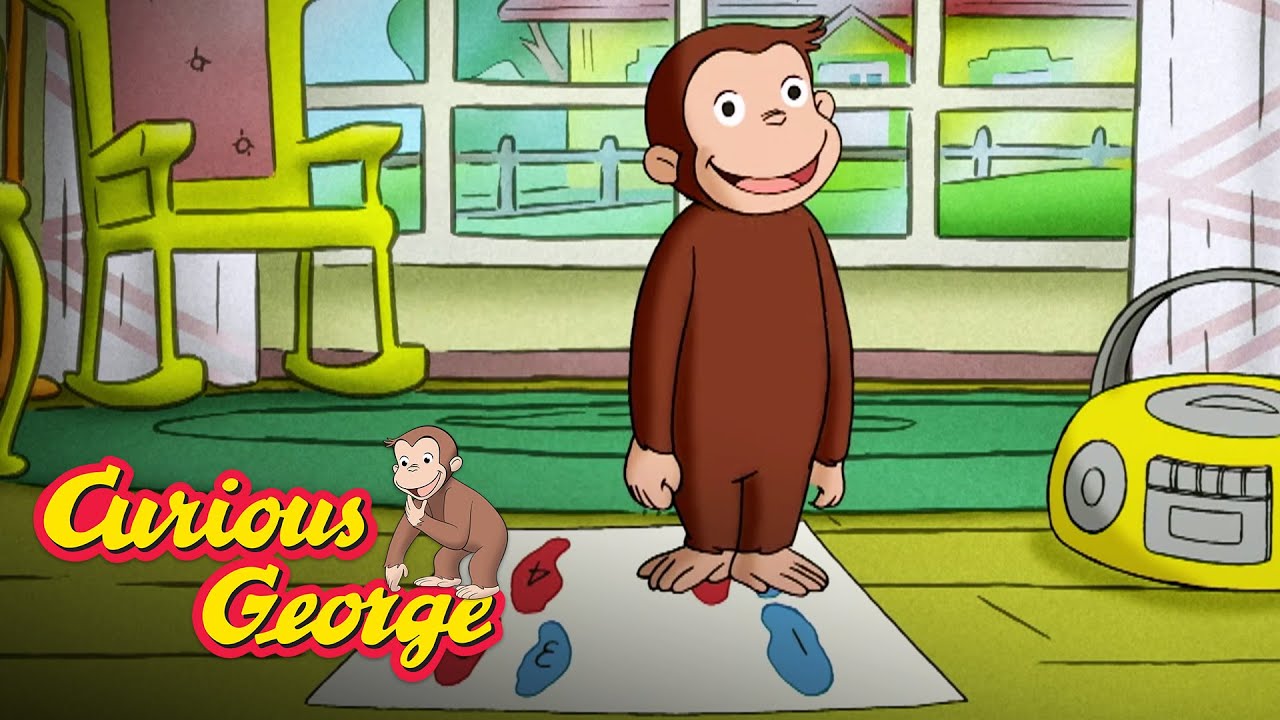 Curious George 🐵 George's Dance Instructions 🐵 Kids Cartoon 🐵 Kids ...