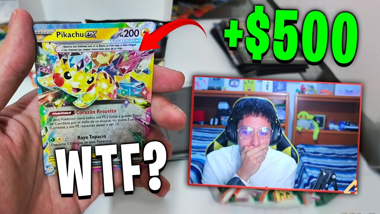 SOARINNG SACA A UNA CARTA DE PIKACHU LEGENDARIA 🤑 - YouTube