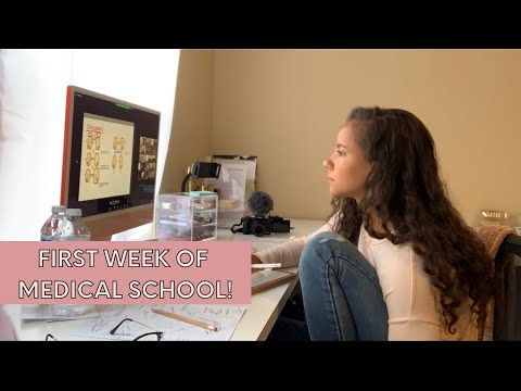 My First Week of Medical School (!!) | VLOG - YouTube