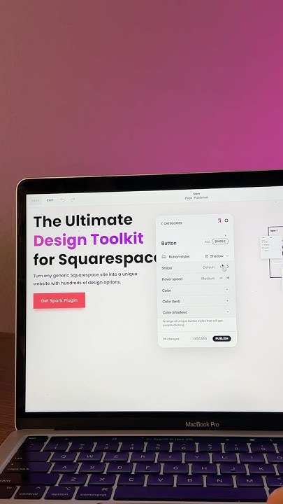 How to add hover effect on Squarespace #squarespacetips - YouTube