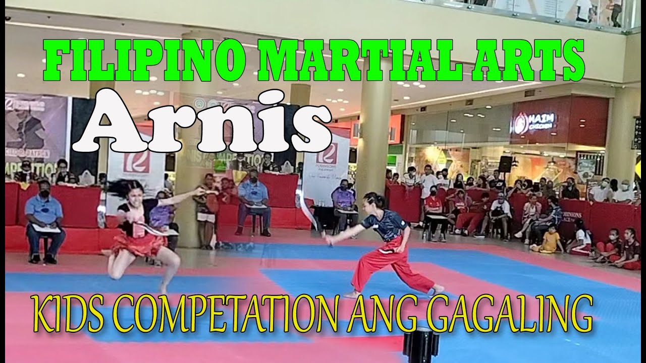 FILIPINO MARTIAL ARTS | ARNIS | KIDS COMPETATION - YouTube