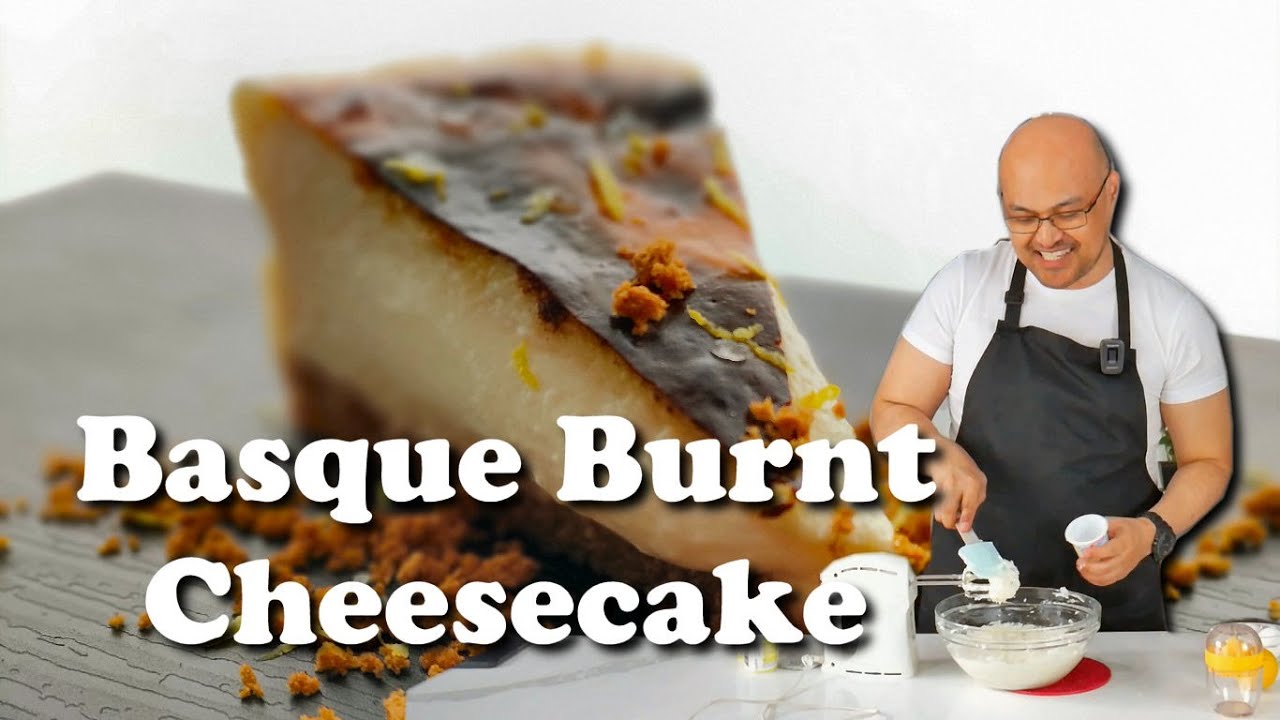 [ Better & Improved ] Basque Burnt Cheesecake Recipe - YouTube
