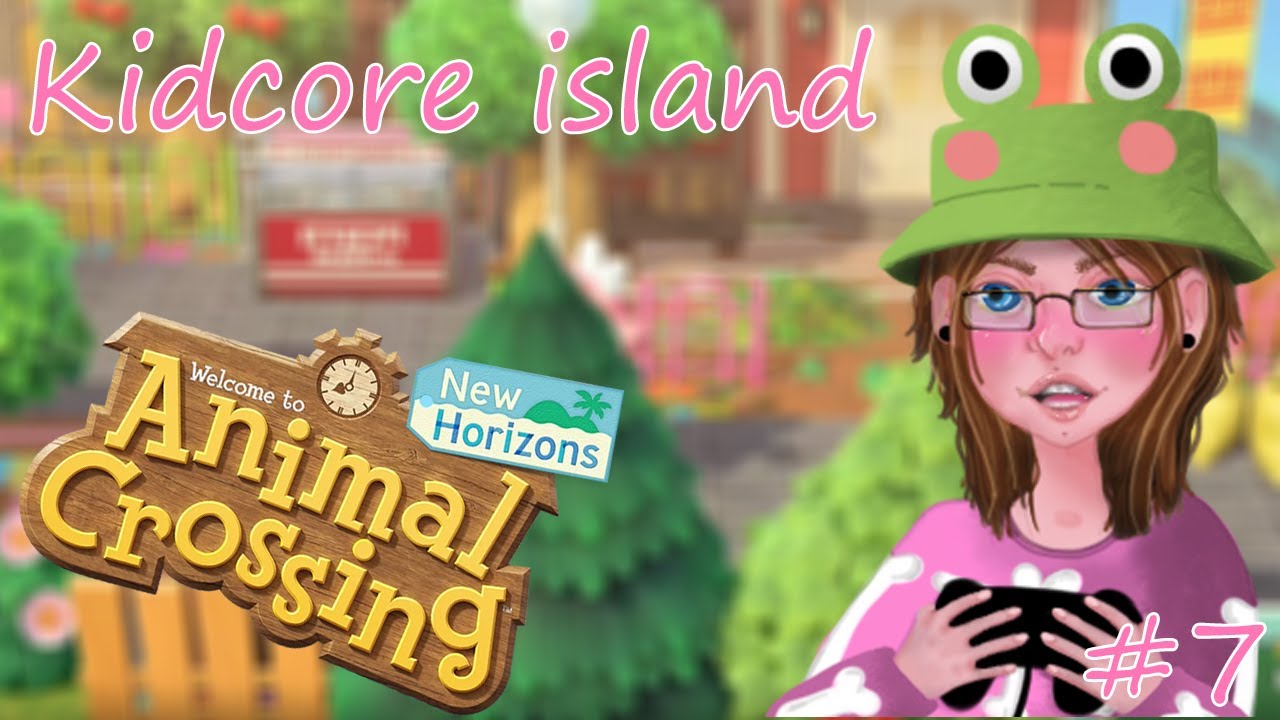ACNH 🌈🦄 [ My KIDCORE Island // Part.7 ] - YouTube