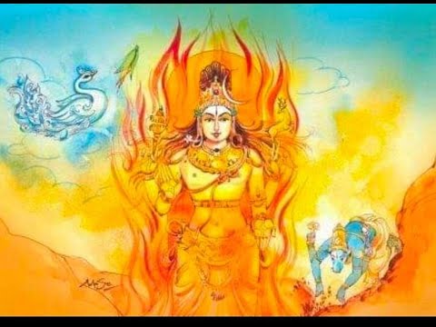 Shiva Ratri Katha PART 4 - Lord Shiva blessing Brahma and Vishnu