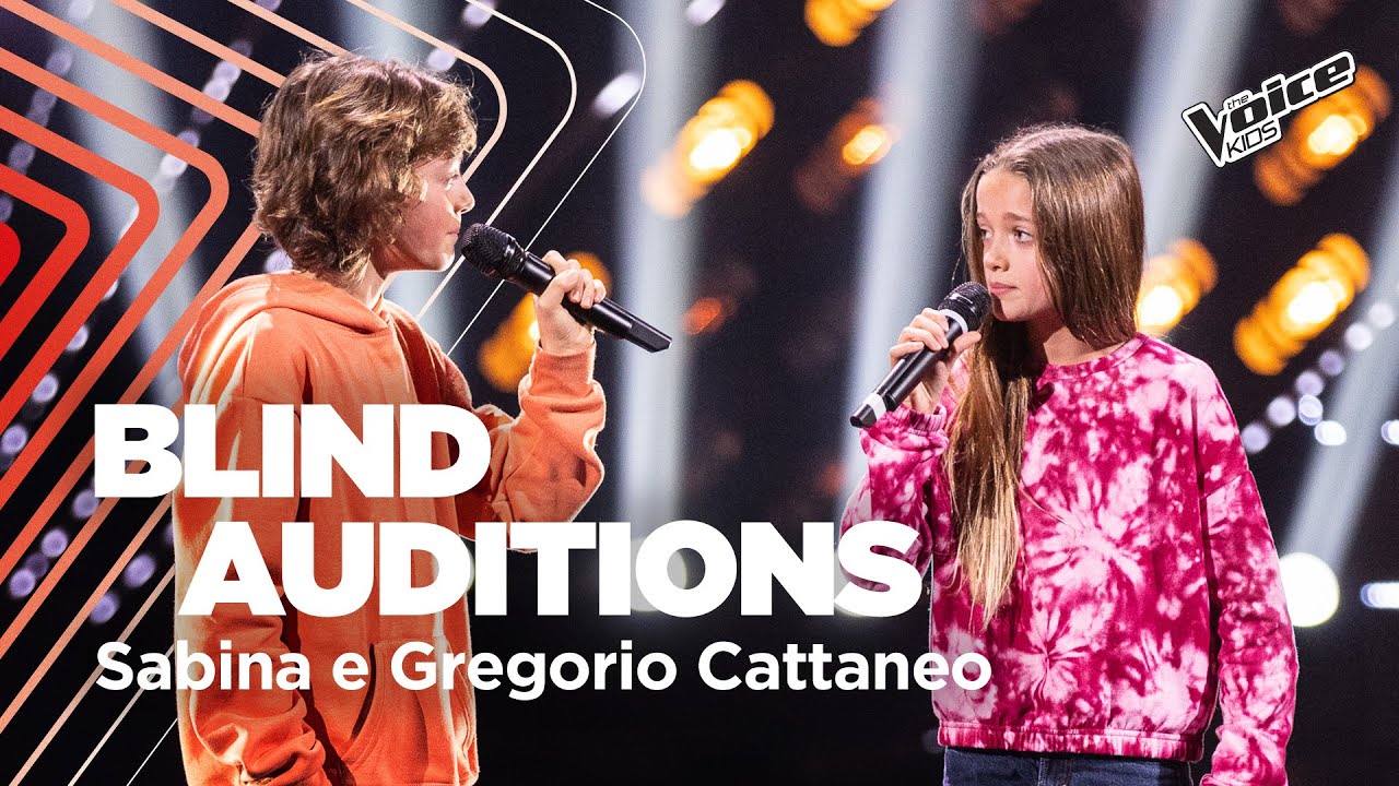 Gregorio e Sabina inseparabili nella vita e sul palco | The Voice Kids ...
