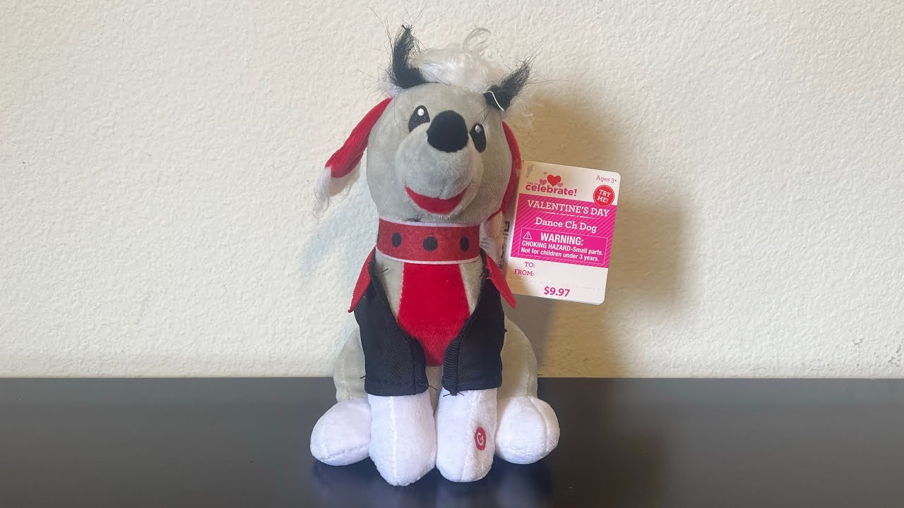 Gemmy Valentines 2024 Dance Ch Dog - YouTube