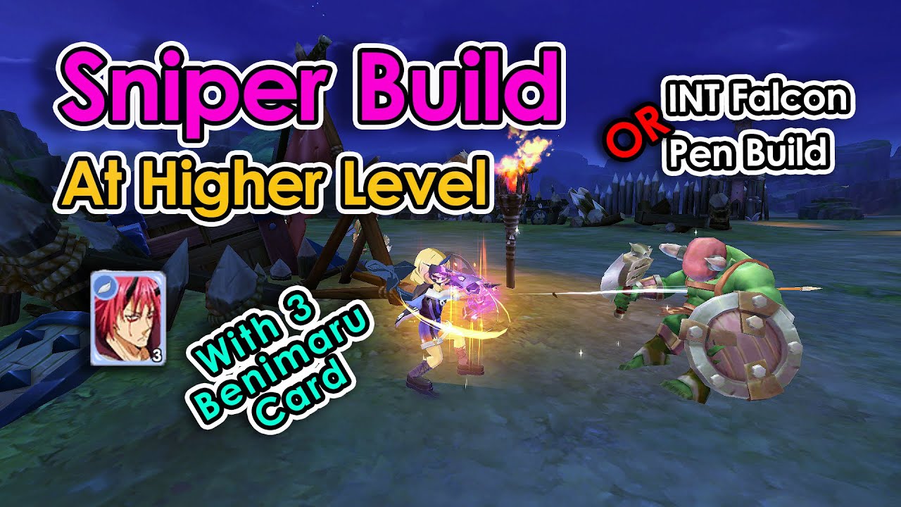 [ROX] Sniper Build At Higher Level. INT falcon or PENETRATION Build ...