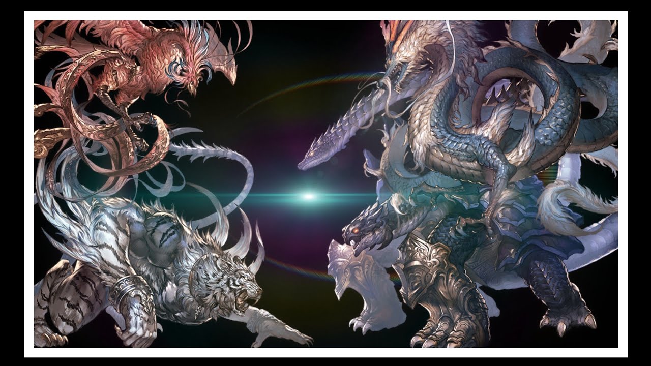 GBF #20 : Rise of The Beast - Zhuque, Xuanwu, Baihu & Qinglong Extreme ...