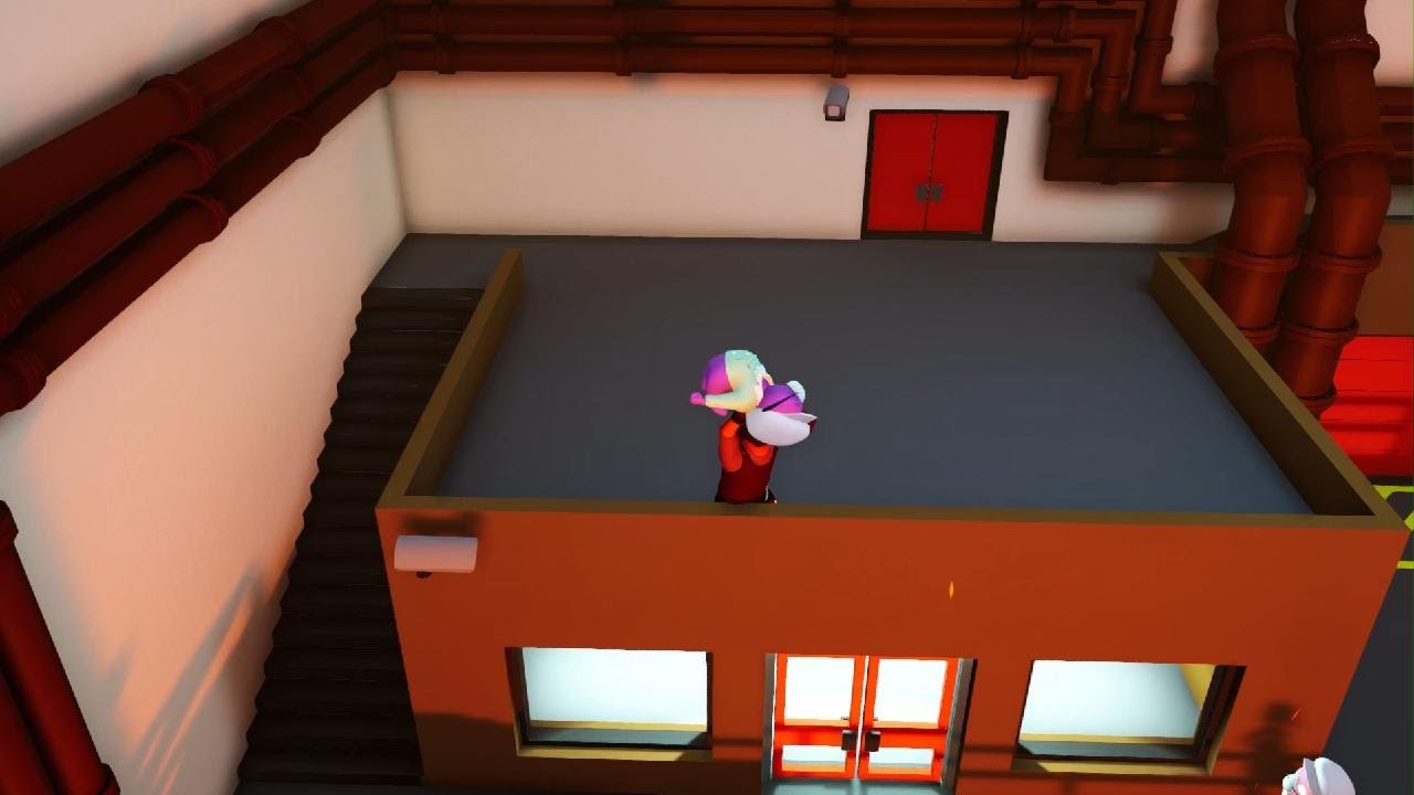 Gang Beasts me playing waves on incinerator - YouTube