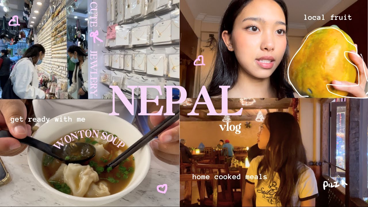 NEPAL VLOG | Eating Local Nepali Food🇳🇵, Homemade meals, Exploring ...