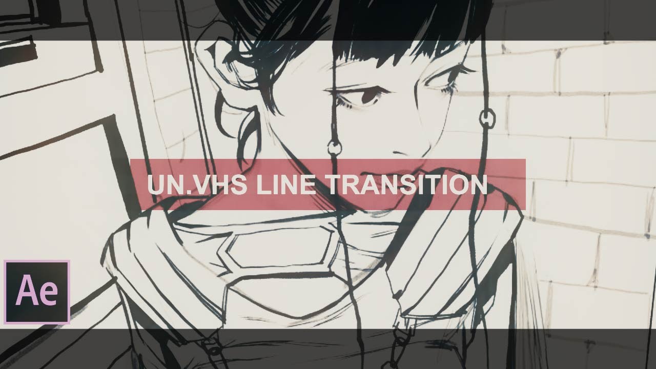After Effects | Uni.Vhs Line Transition - YouTube