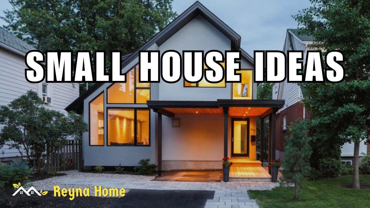 Small House Ideas and Inspiration Design Low Budget - YouTube