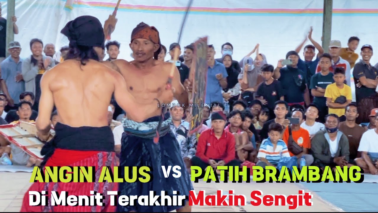 PATIH BRAMBANG ULUNG VS ANGIN ALUS Detik-Detik Terakhir Lebih Seru di ...
