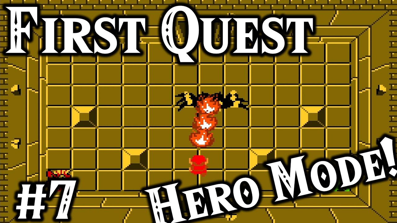 Zelda Classic → First Quest Hero Mode: 7 - The Dragon - YouTube