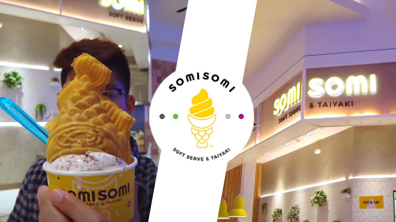 Somi Somi soft serve and Taiyaki - Food Review - Japanese Street food ...