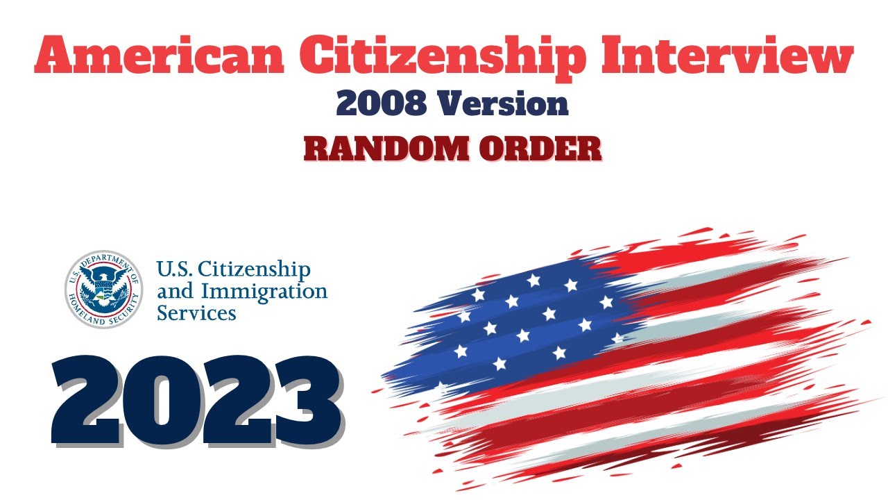 Passing Your US Citizenship Interview with Confidence: Sample Questions ...