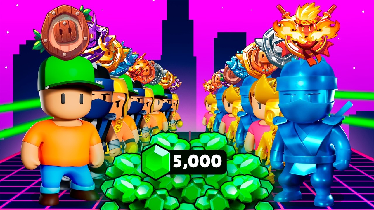 EVERY RANK FIGHTS FOR 5,000 GEMS! - YouTube