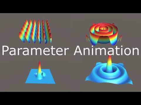 Unity: 3D Surface Plotter - Parameter Animation - YouTube