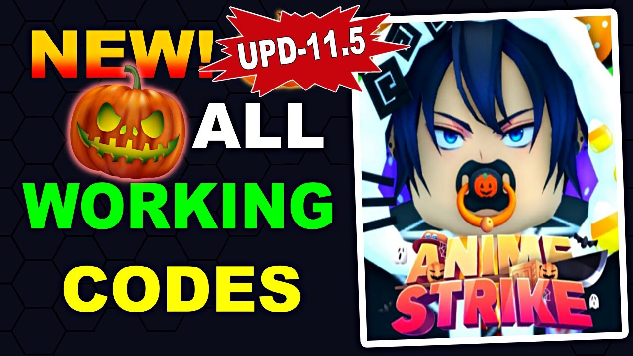 *NEW* ALL WORKING ANIME STRIKE SIMULATOR UPDATE 11.5 CODES - ROBLOX ...