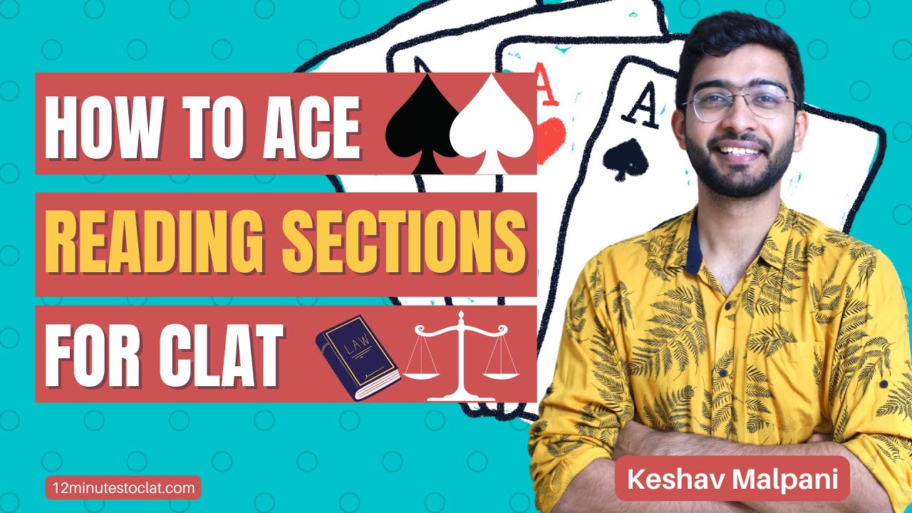 How to Ace Reading Sections for CLAT I 100/150 Marks Guaranteed I CLAT ...