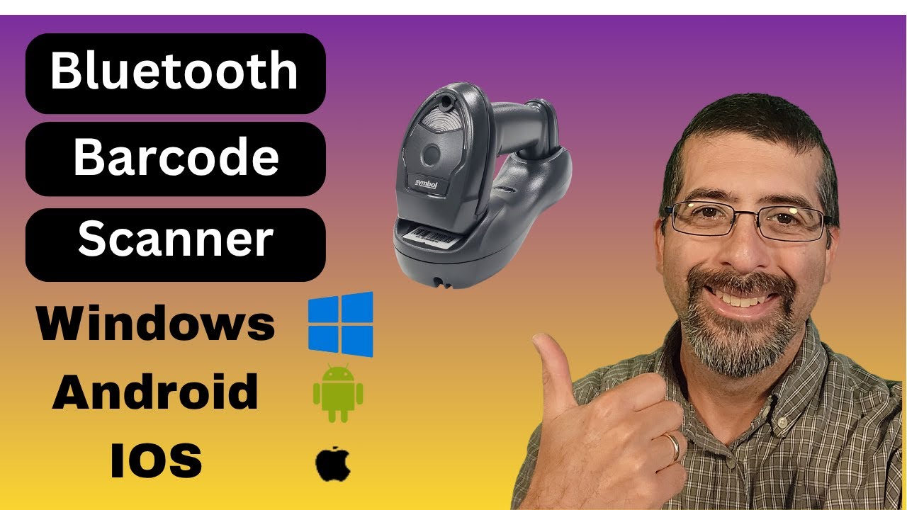 How to Setup Symbol LI4278 Barcode Scanner - YouTube