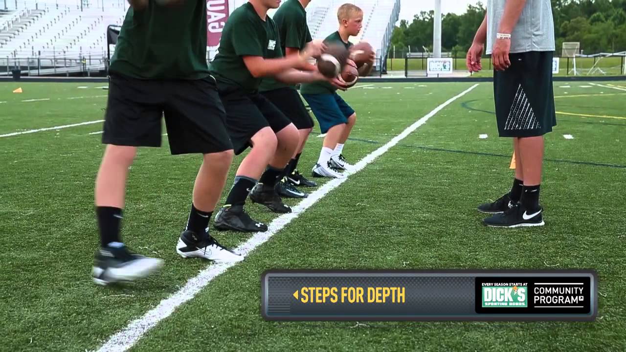 Football Tech Rep: 3 Step Drop - YouTube