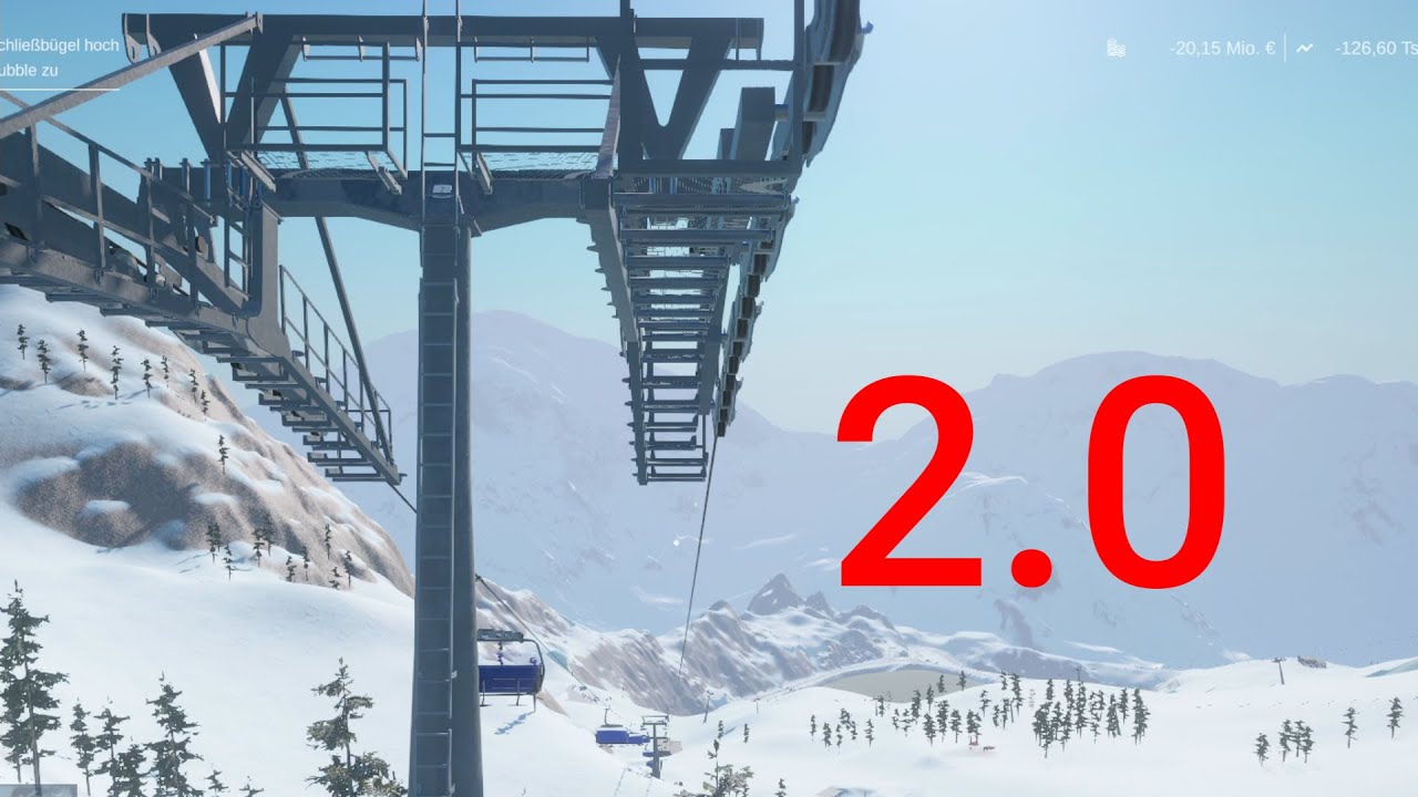 Wir bauen eine Seilbahn 2.0! - Winter Resort Simulator Season 2 - YouTube