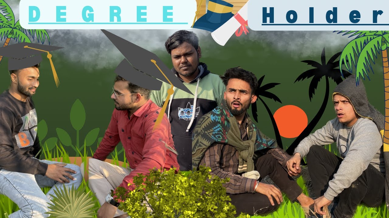 DEGREE होल्डर #comedy #bhaichara #funny - YouTube
