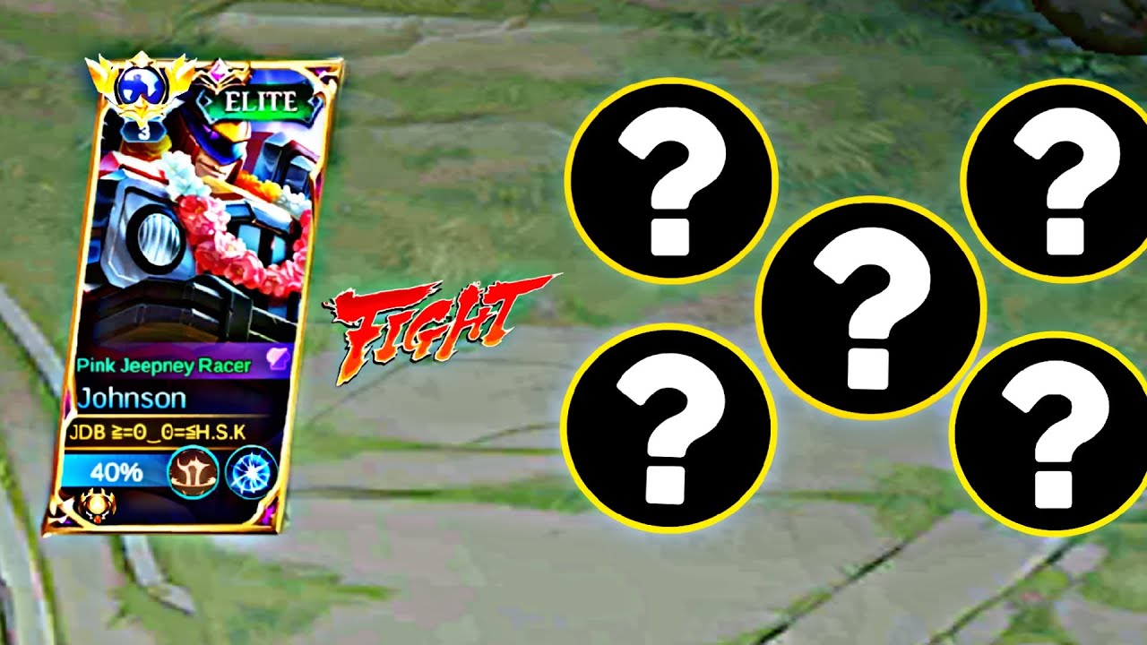 JOHNSON BEST TANK BUILD MLBB IN RANK GAME PLAY - YouTube