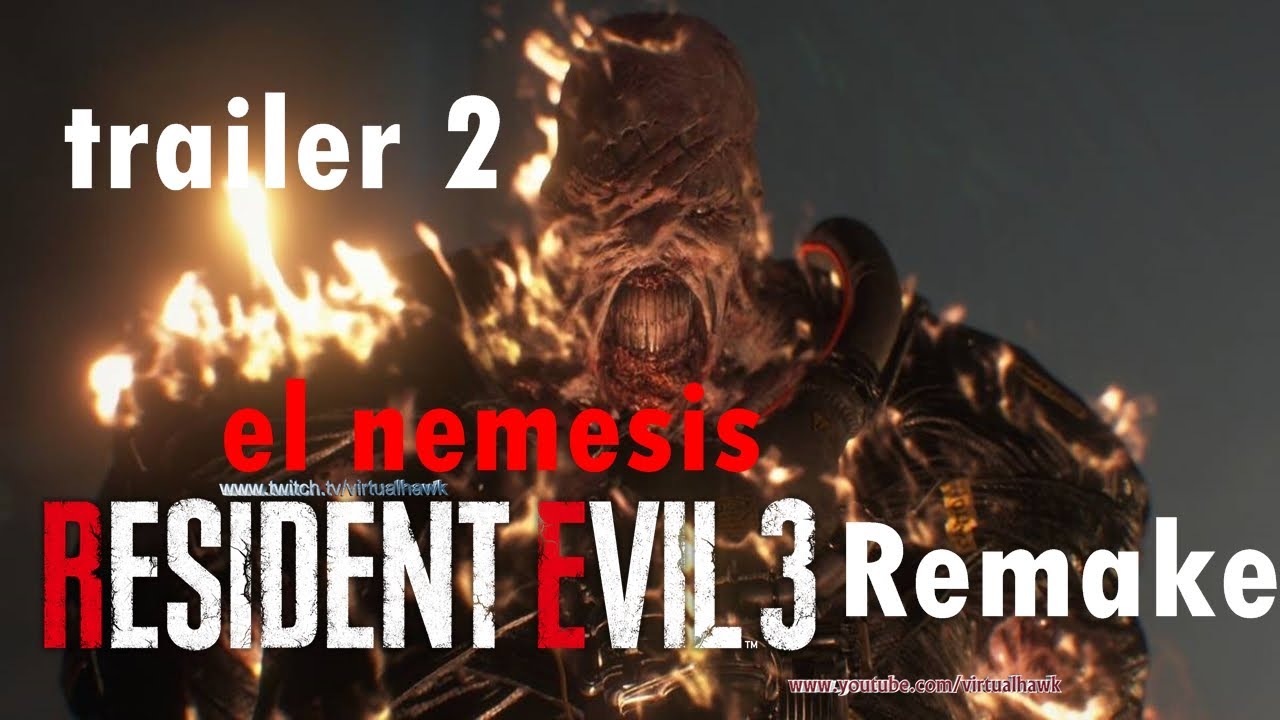 EL NEMESIS TRAILER 2 RESISDENT EVIL 3 REMAKE (nuevo) - YouTube