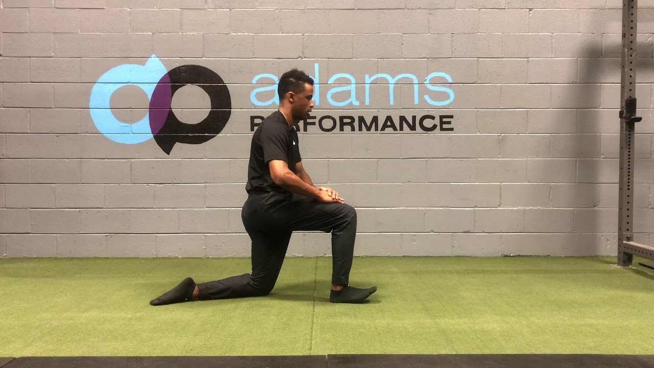 Half Kneeling Ankle Mobility - YouTube