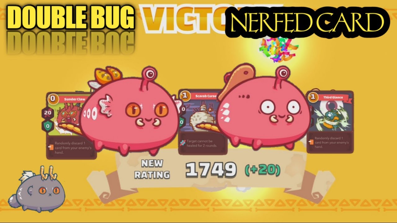 Axie Infinity | Bug Axie | 1700MMR - YouTube