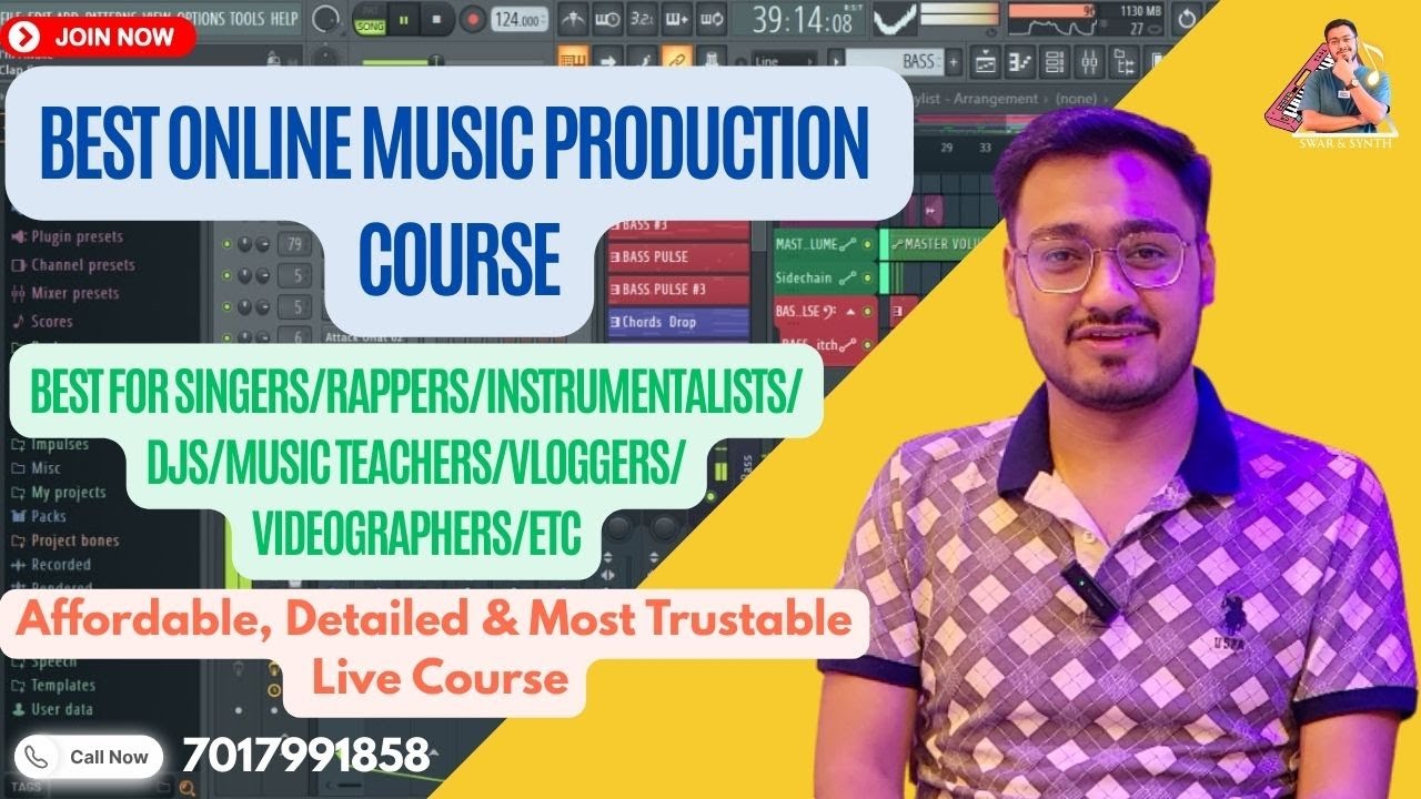 Best Online Music Production Course || Mix-Mastering Course || Complete ...