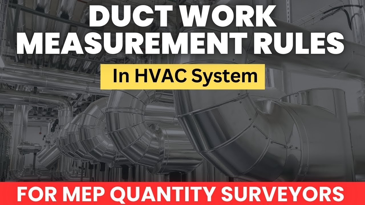 Types & Measurement Rules of Duct Work in HVAC System # ...
