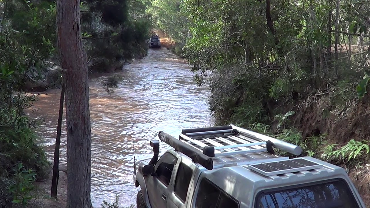 Old Tele Track river crossing July 2017 - YouTube