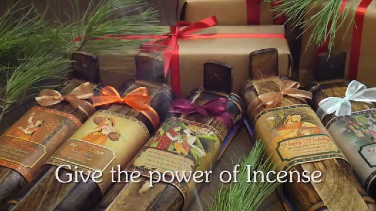 Holiday Incense Gift Sets-- Holiday Gifts - YouTube