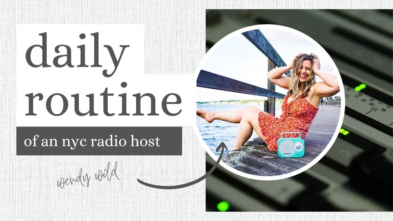 NYC Radio Personality, Wendy Wild's Daily Routine - YouTube